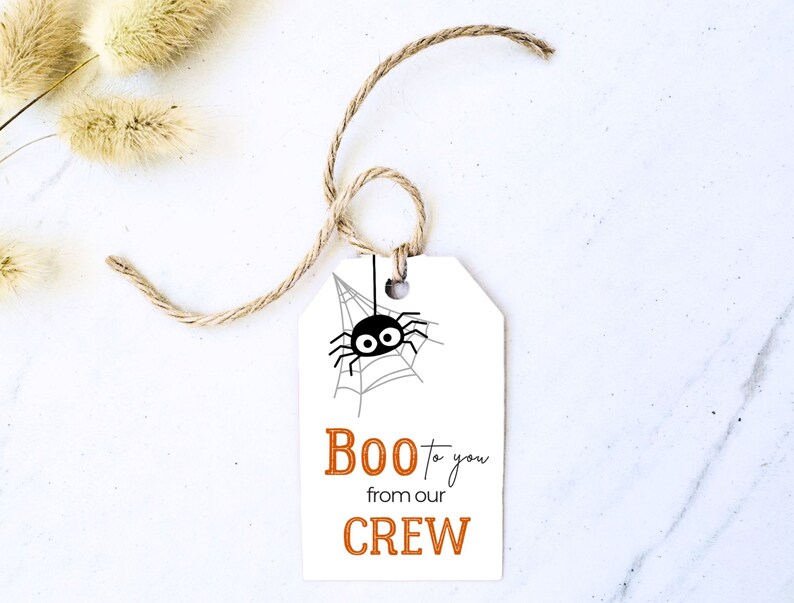 Halloween Gift Tags, Halloween Treat Gift Tag, Happy Halloween Gift Tag ...