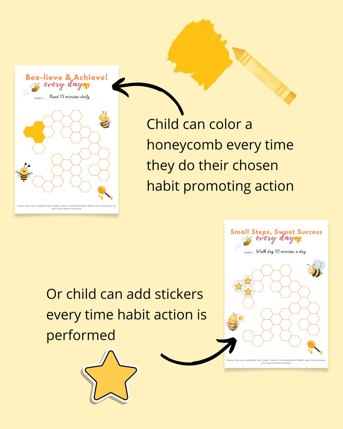 Kids Habit Tracker | Daily Habit Tracker for Kid | Weekly Habit Tracker ...