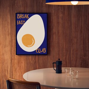 Egg Poster, Minimalist Egg Poster, Egg Wall Art, Colorful Wall Art ...