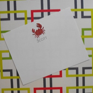 Crabby Party Invite and Thank You Set - Etsy