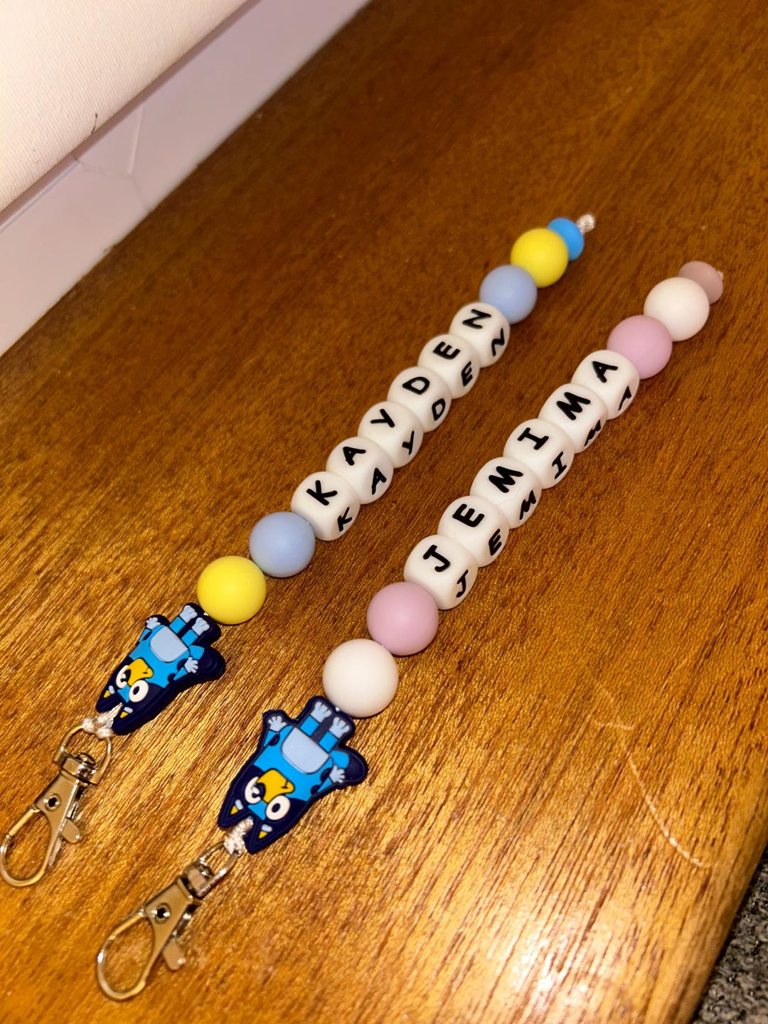 Bluey Key Chain, Bag Chain, Schoolbag Chain - Etsy