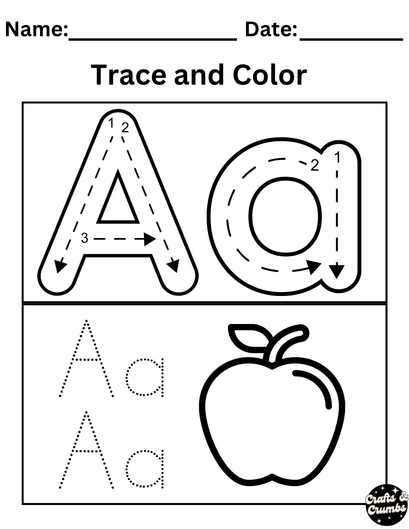Alphabet Tracing Bundle (digital Download) - Etsy