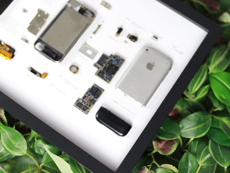 IPhone 1st Gen Teardown Poster: Printable DIY Wall Art (PDF Download ...