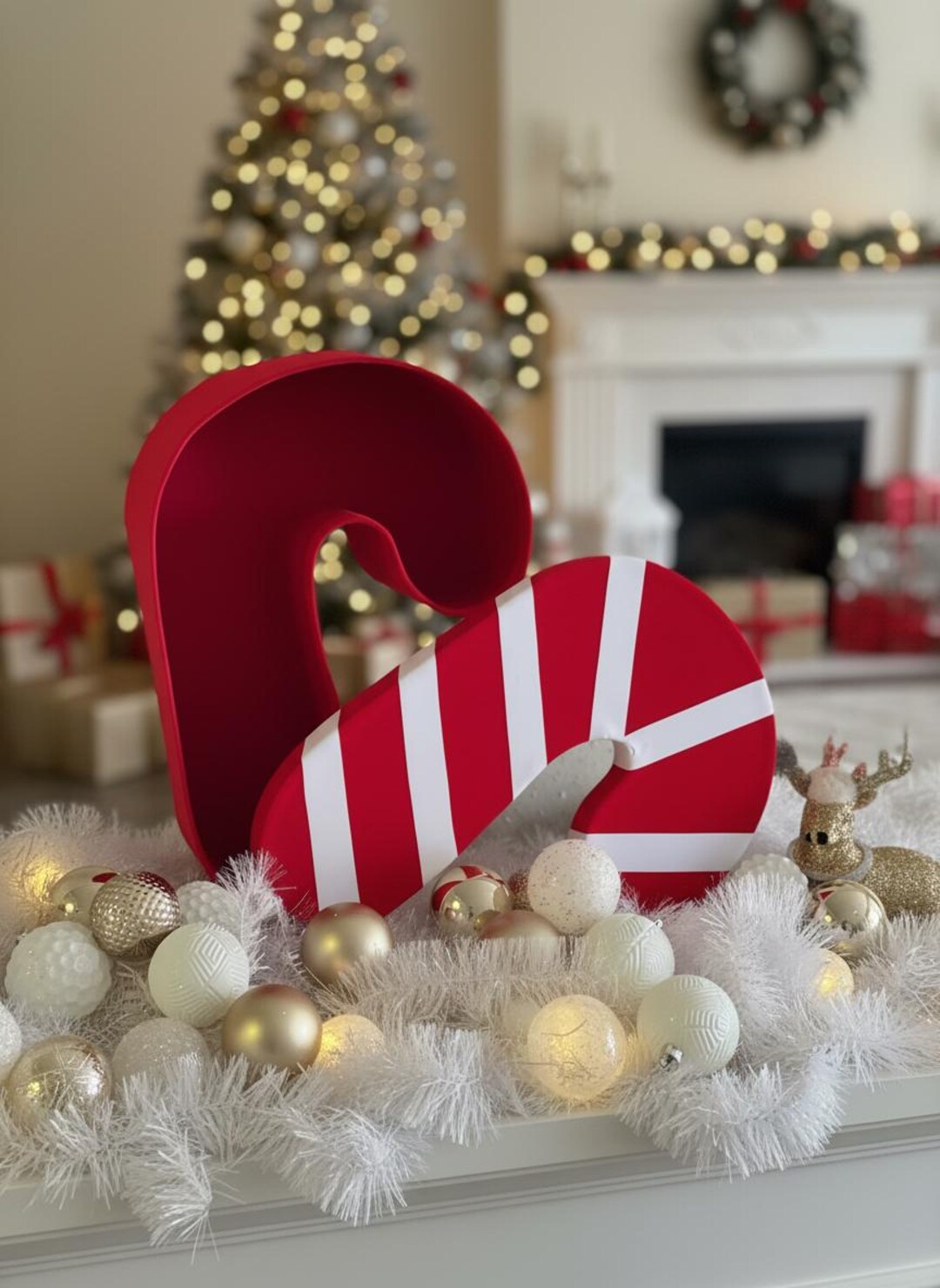 Handmade Velvet Candy Cane Gift Box, Holiday Keepsake Packaging - Etsy