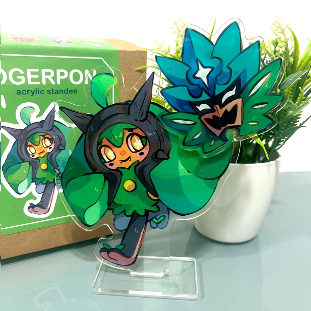 Magnetic Standee Ogerpon - Etsy