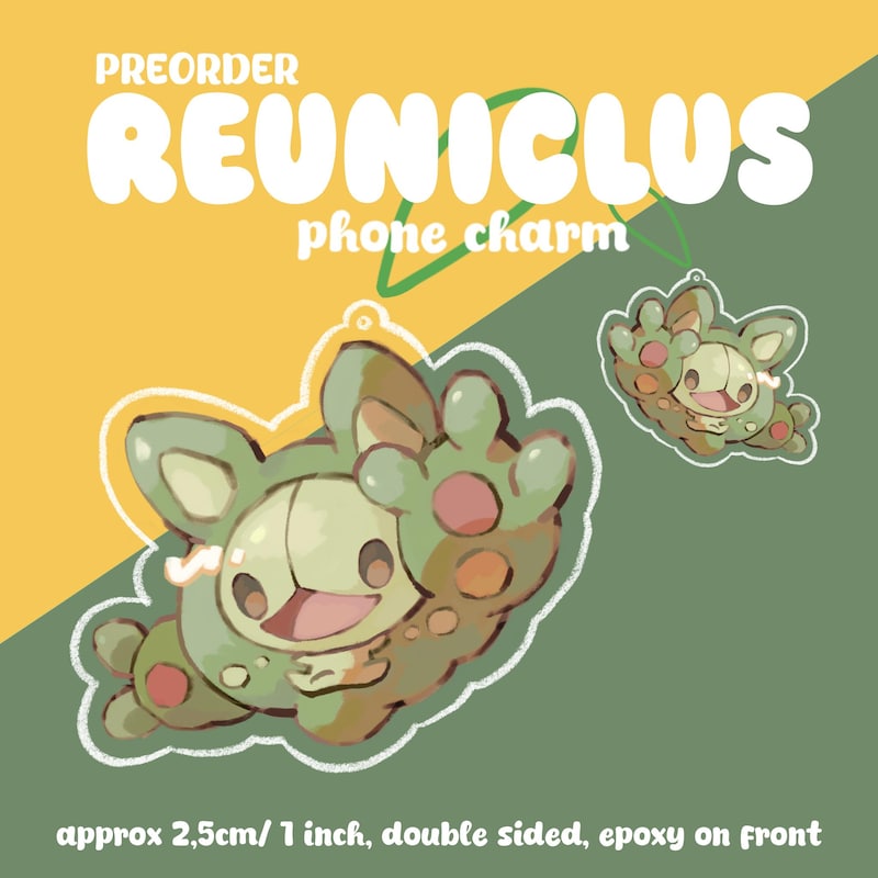 Reuniclus Charm - Etsy
