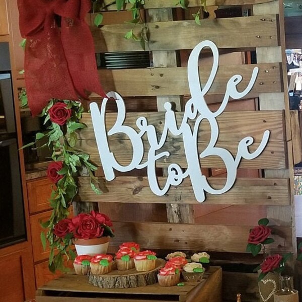 Bride to Be Backdrop - Etsy