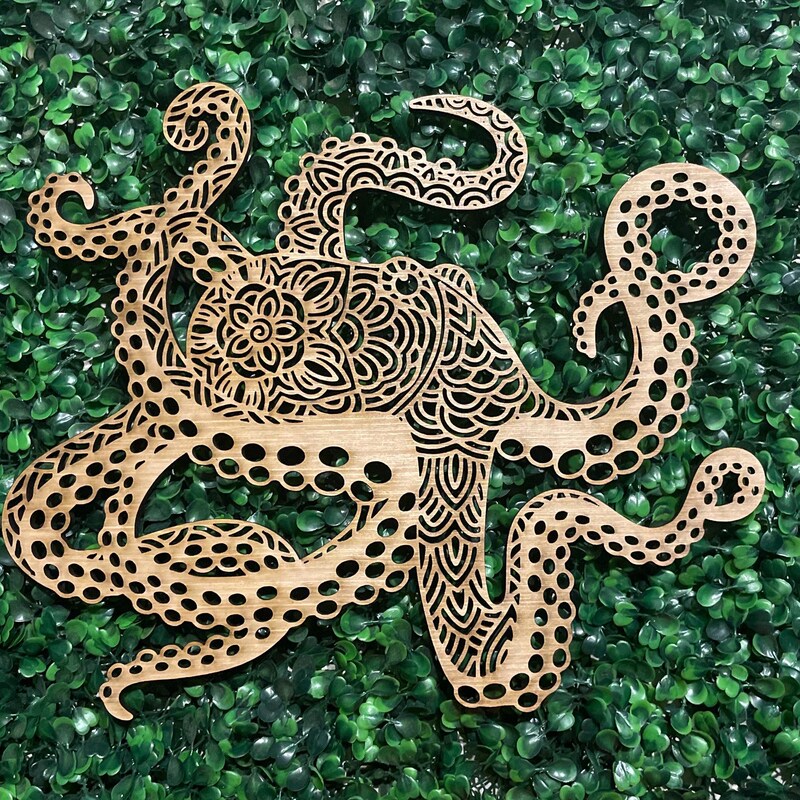Octopus Painting - Etsy
