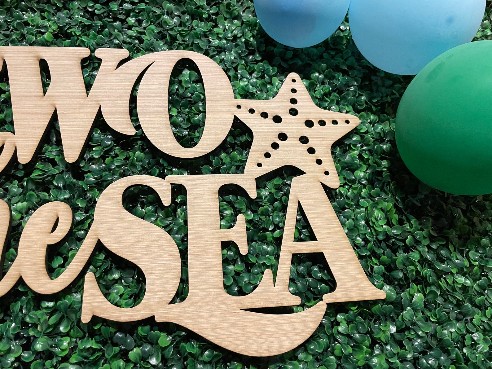 Mermaid 2nd Birthday Mermaid Decor, Two the Sea, Under the Sea Birthday ...