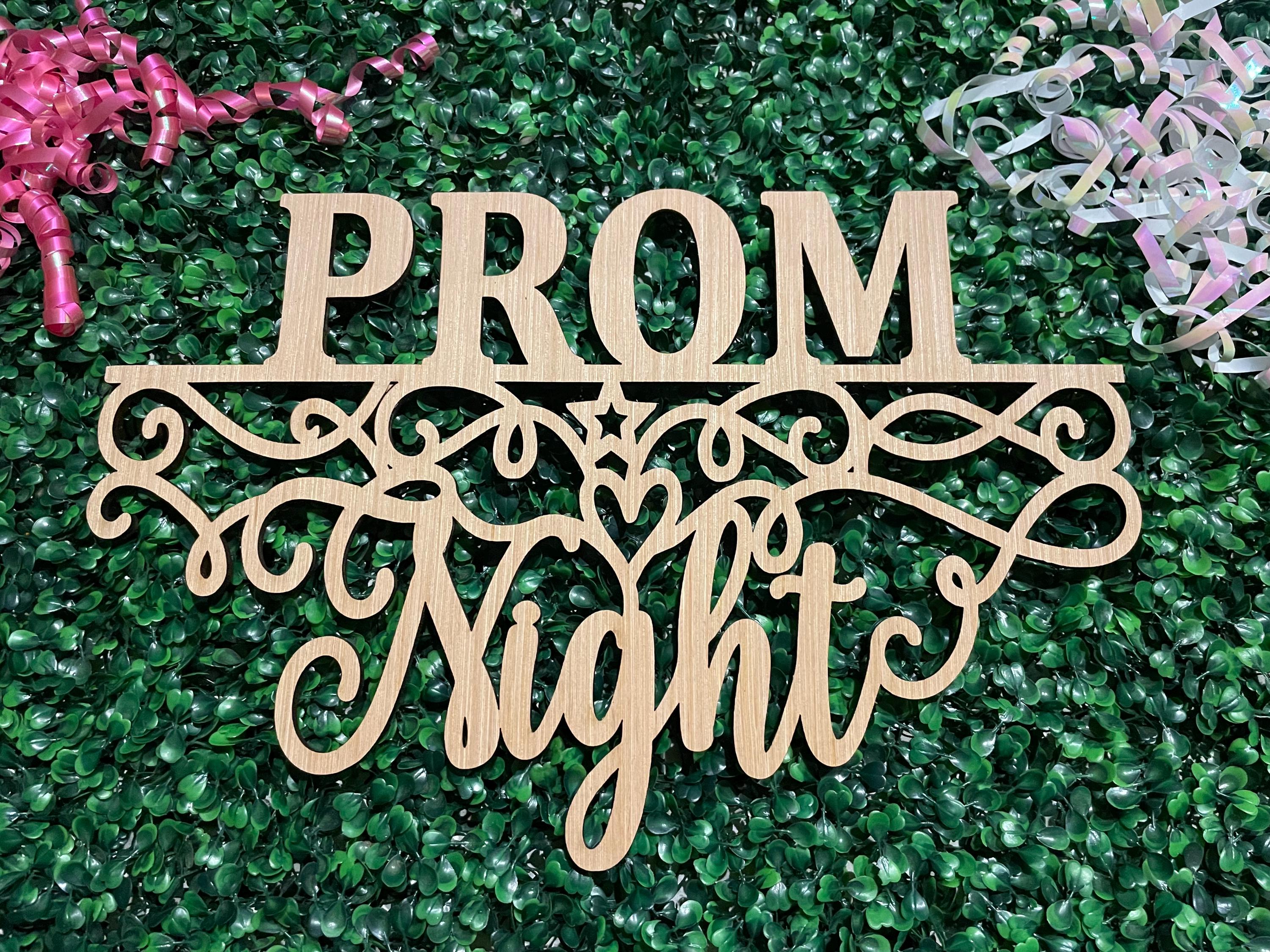 Unfinished Wood Prom Night Sign, DIY Party Decor - Etsy