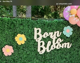 Born to Bloom Birthday - Etsy
