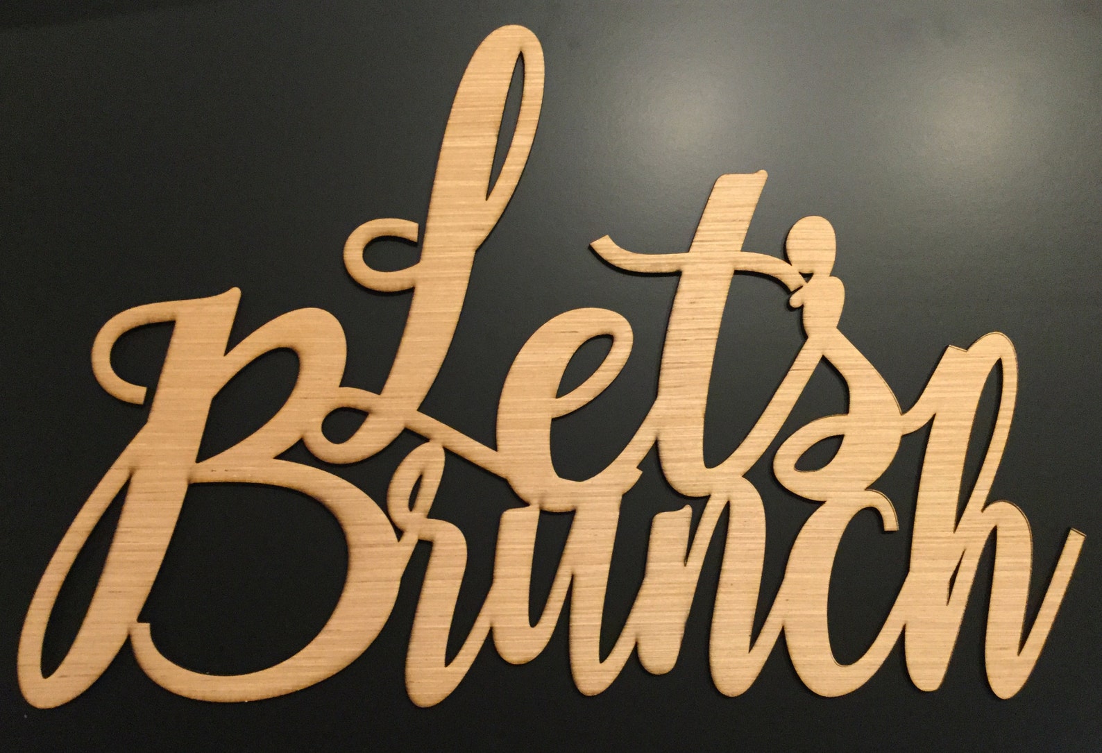 Let's Brunch Sign Brunch Sign Party Decor Brunch Decor | Etsy
