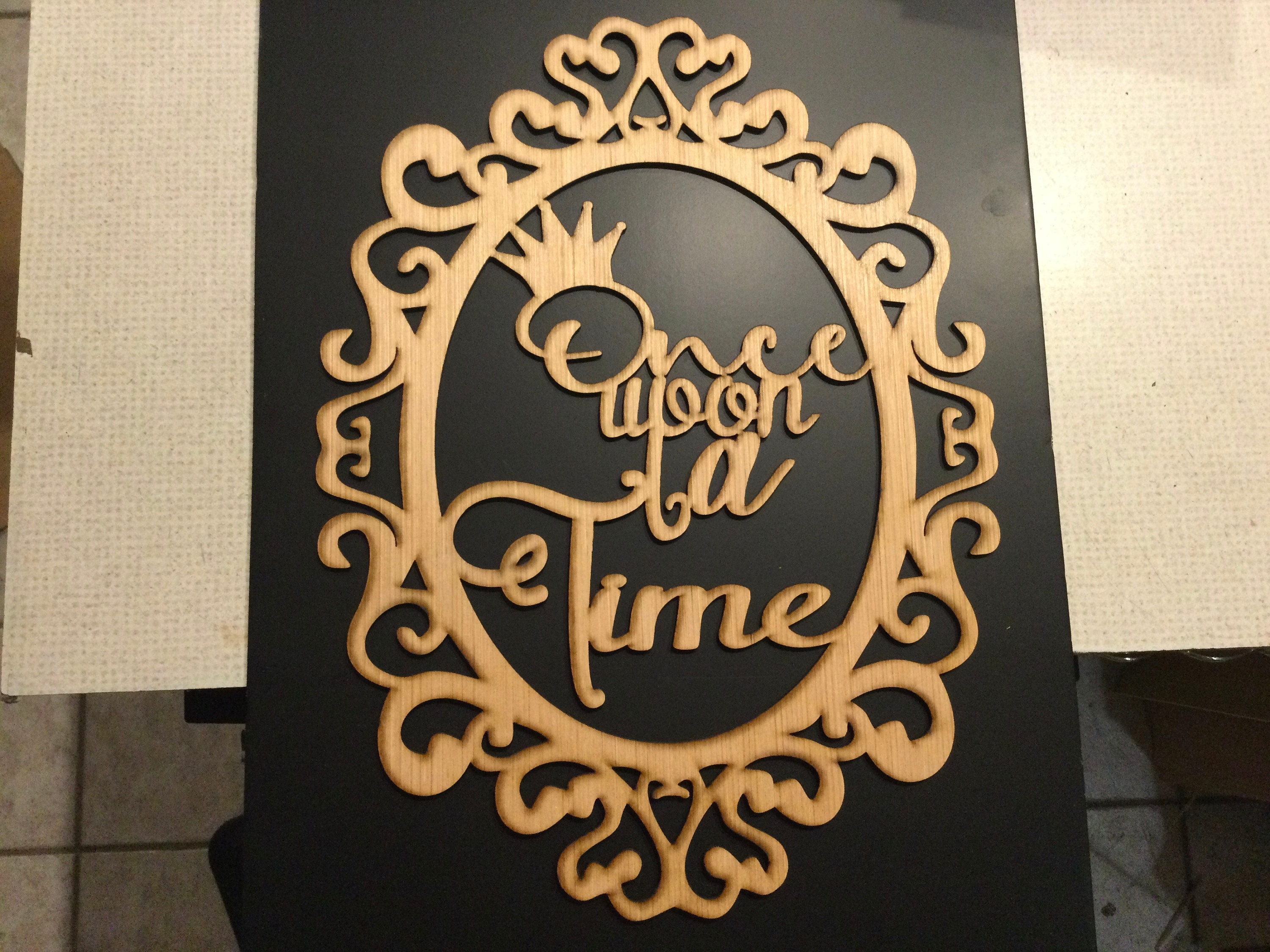Once Upon A Time 23 Inch X 17 Inch Sign - Etsy