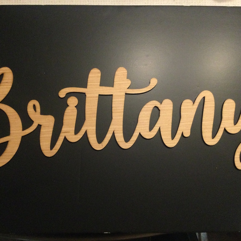 Custom Script House Sign - Etsy