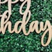 Happy Birthday Sign, Happy Birthday Banner, Door Hanger, Wall Decor ...