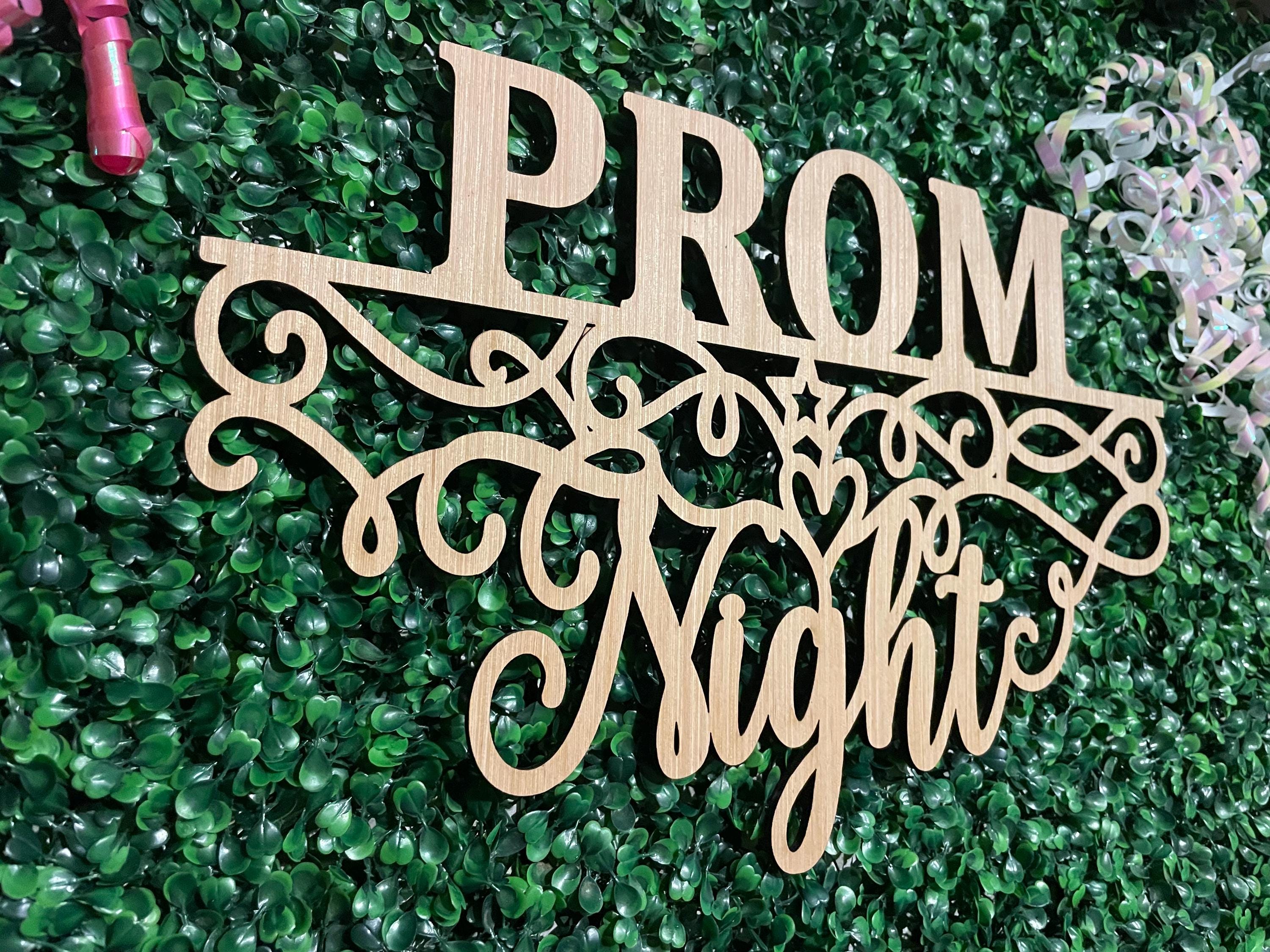Unfinished Wood Prom Night Sign, DIY Party Decor - Etsy