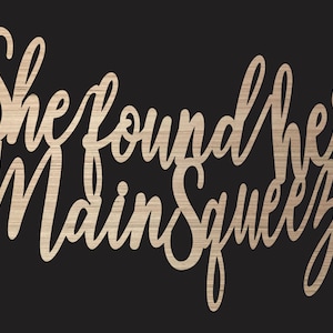 She Found Her Main Squeeze Sign, Bridal Shower Backdrop, Bridal Shower ...