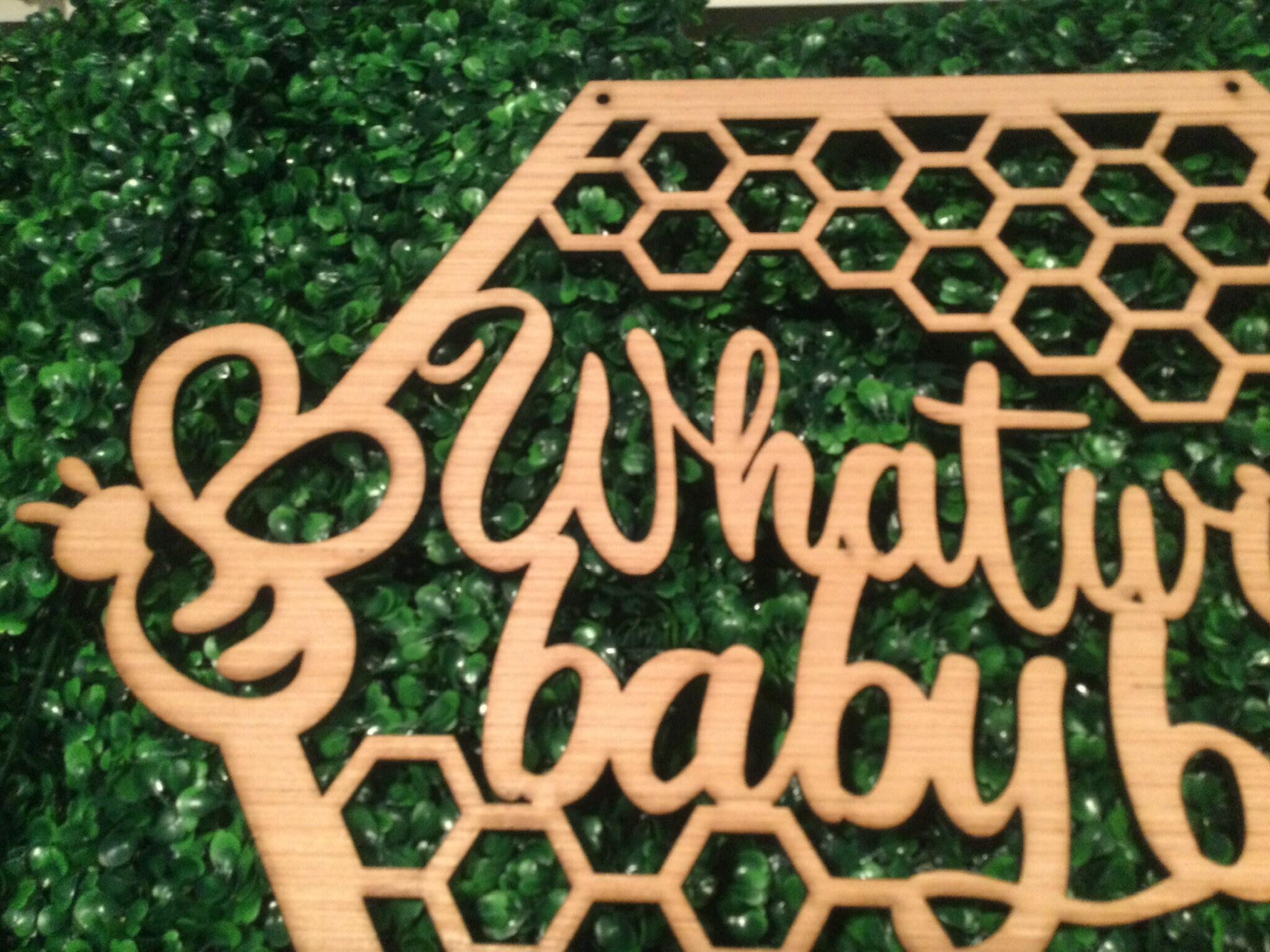 Baby Bee Sign What Will Baby Bee Gender Reveal Party - Etsy