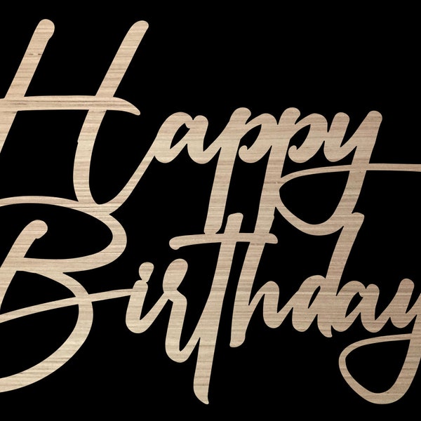Happy Birthday Sign - Etsy