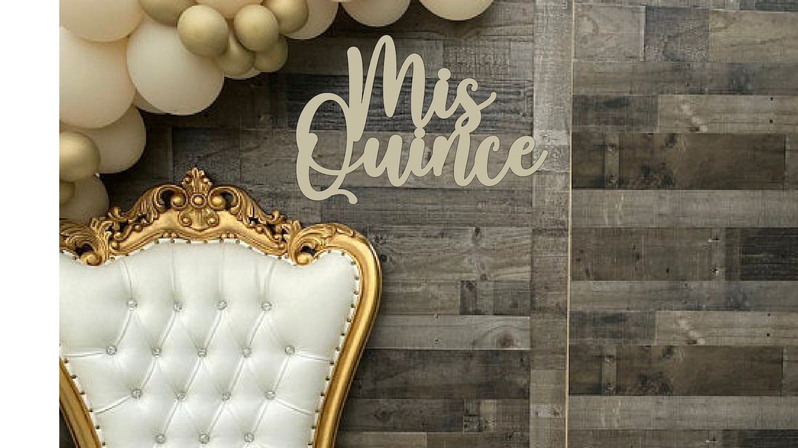 Mis Quince Sign Quinceañera Sign Happy Birthday Banner 17 X - Etsy