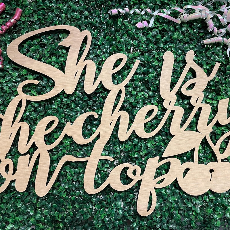 Cherries Sign - Etsy