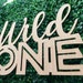 Wild One Sign Party Backdrop Sign Boy First Anniversary - Etsy