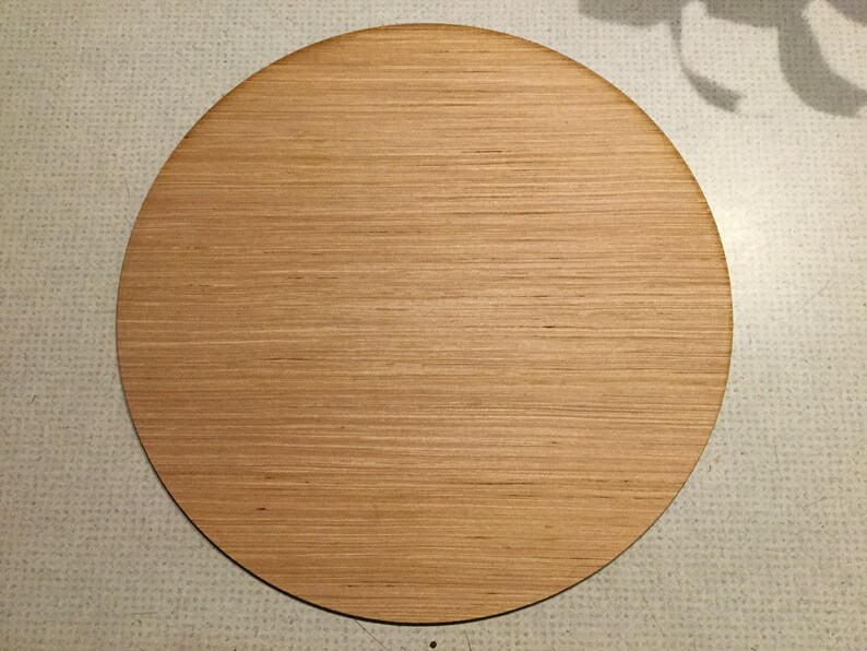 Wood Circle 18 inch Diameter Unfinished Wood Circle | Etsy