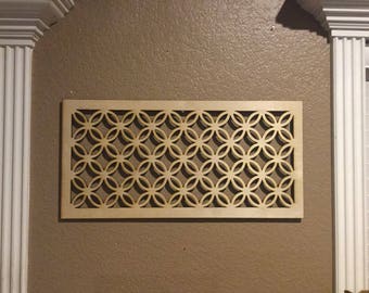 Lattice Work grid Panel 16 X 26 Inch Unfinished Wood | Etsy