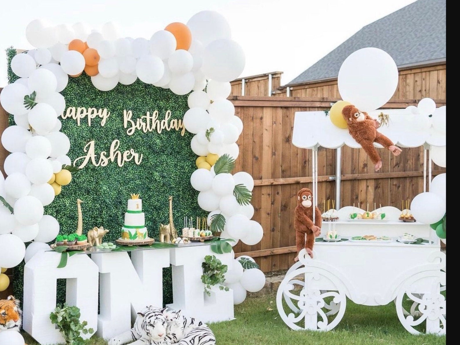 Happy Birthday Banner, Backdrop, Birthday Banner, Birthday Decor ...