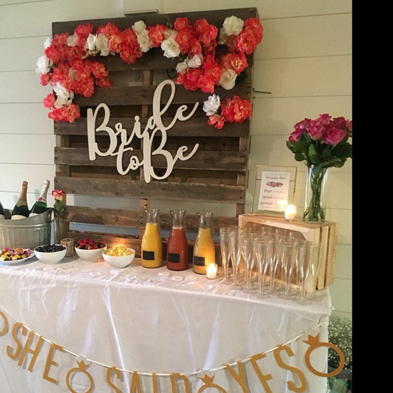 Bride to Be Backdrop - Etsy