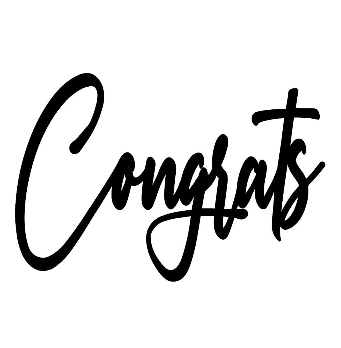 Congrats Grad Sign Wood Graduation Photo Prop Sign Grad - Etsy