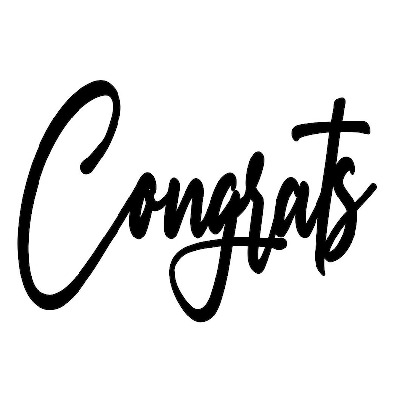 Congratulations Sign - Etsy