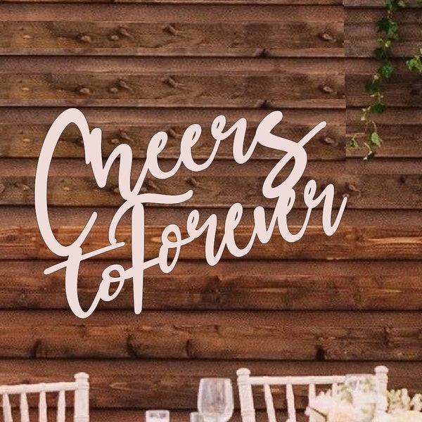 Cheers Sign - Etsy