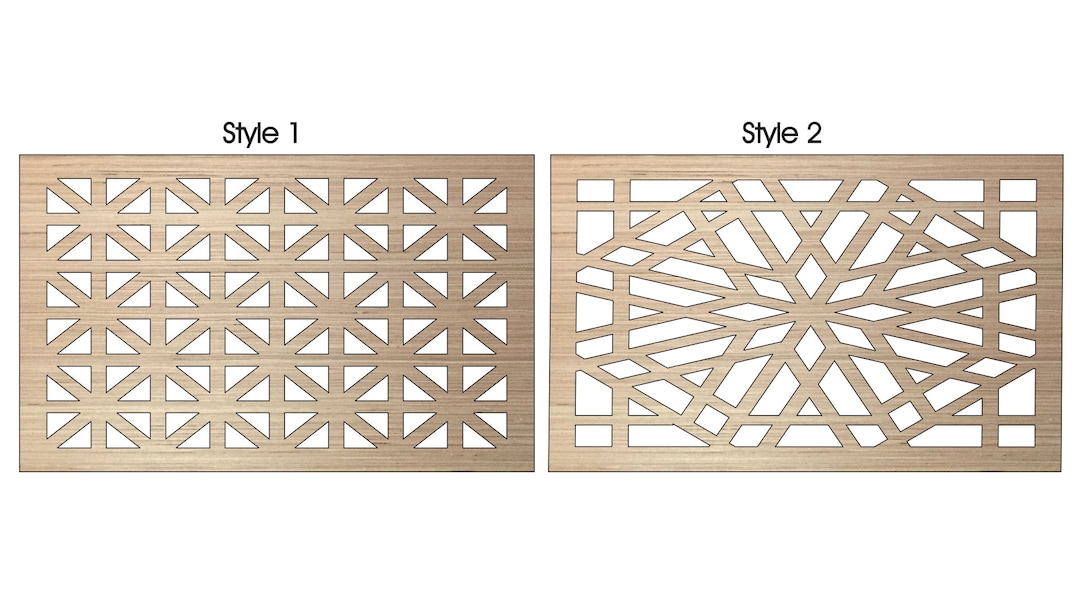 Lattice Work ,grid, Panel 16 X 26 Inch Unfinished Wood - Etsy