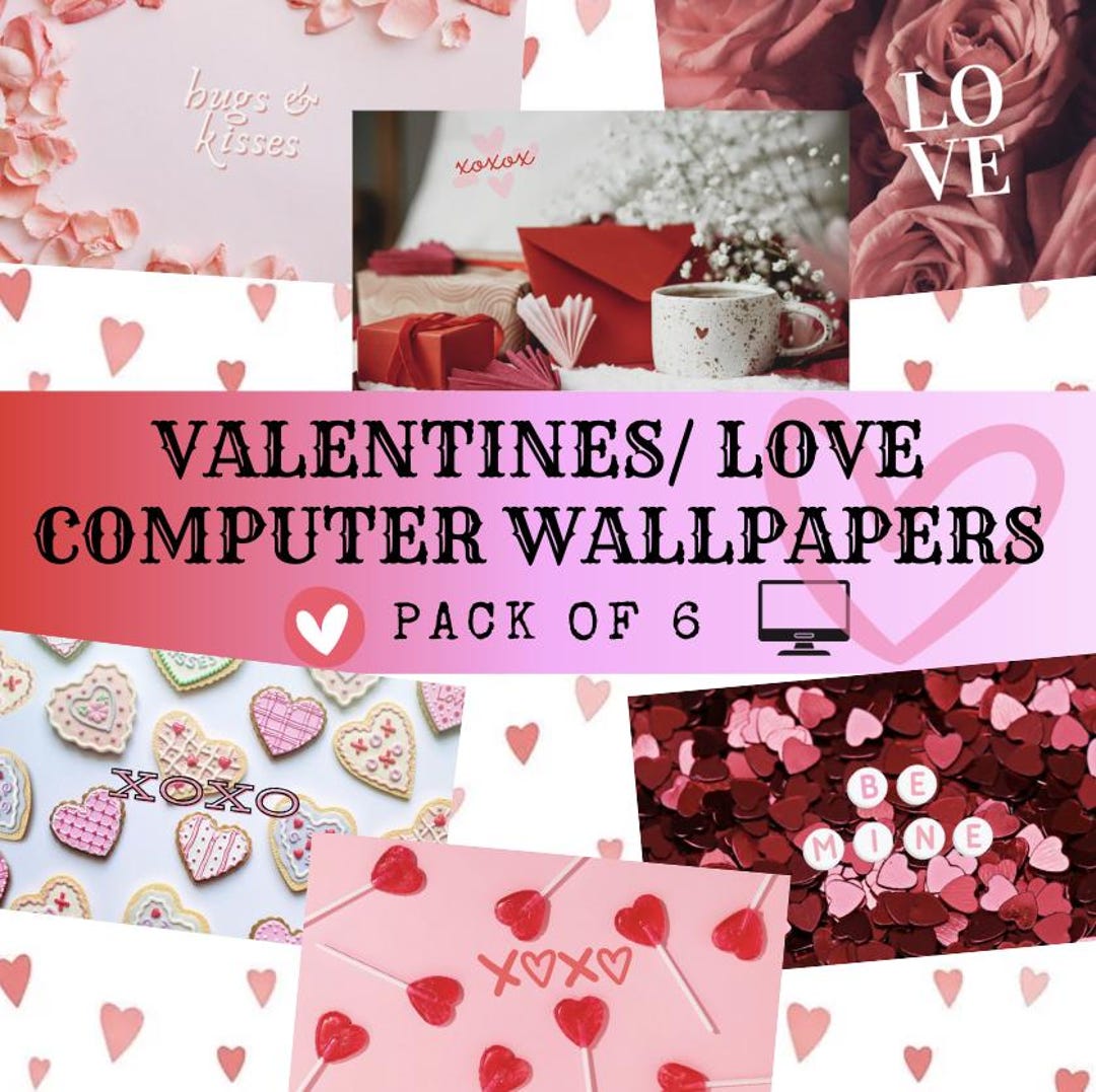 Valentines/ Love Computer Backgrounds Cute Pink Desktop Wallpapers ...