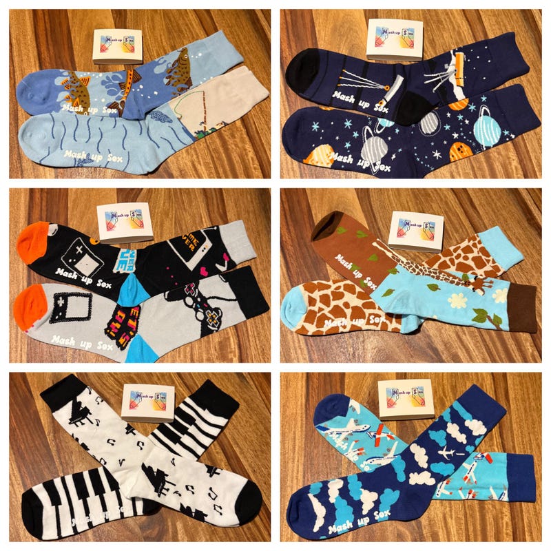 Funky Odd Socks for Men - Etsy