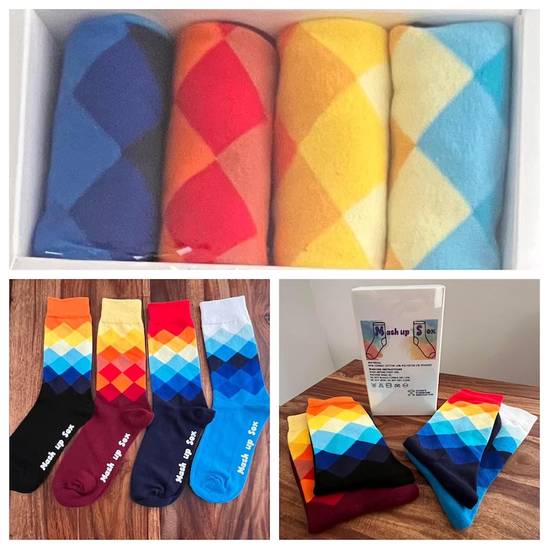 Quirky Odd Socks to Mix 'n' Match - Gift Boxed - Etsy