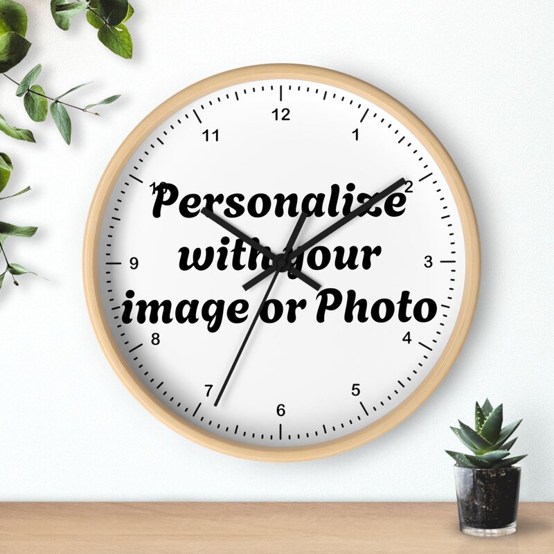 Custom Wall Clock - Etsy