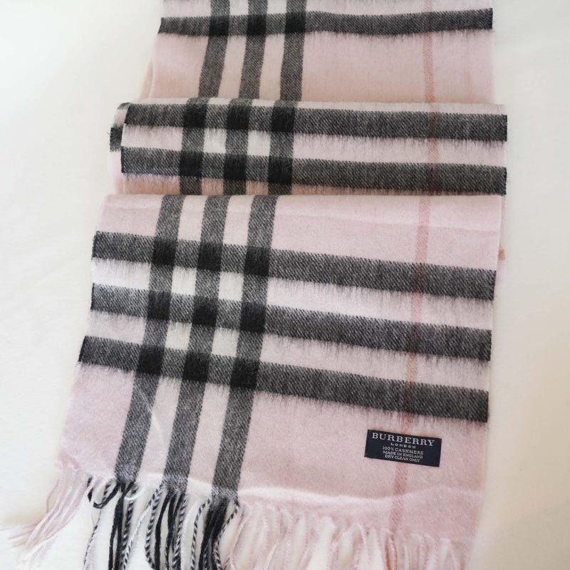Merino Wool Pink Scarf - Etsy