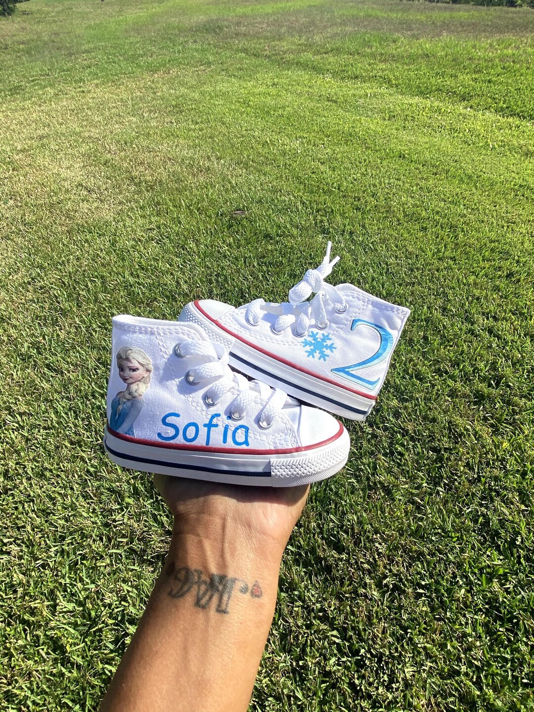 Frozen Converse, Elsa Converse,, Blippi Shoes, Dora the Explorer, Any ...