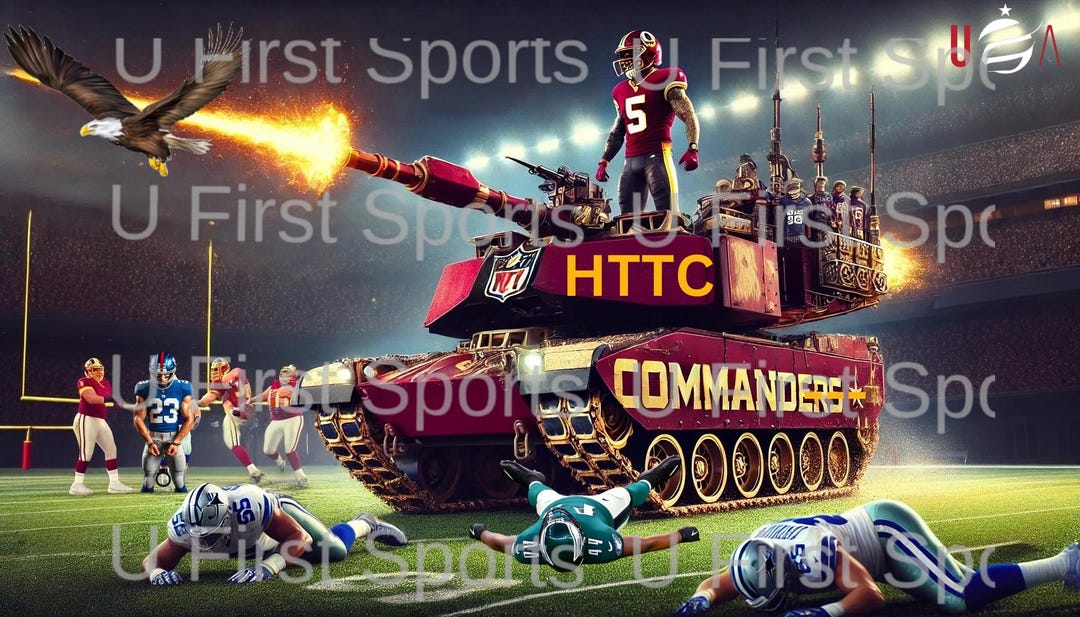 Washington Football NFC Battle Tank .png - Etsy Australia