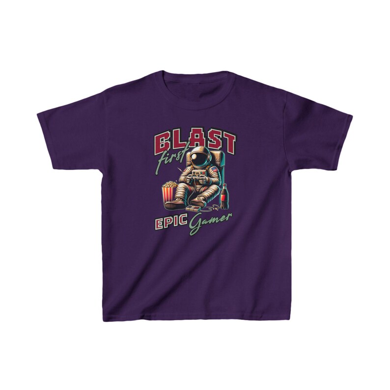 Funny Kids Solar System Outer Space Planets Gaming T-shirt - Astronaut ...