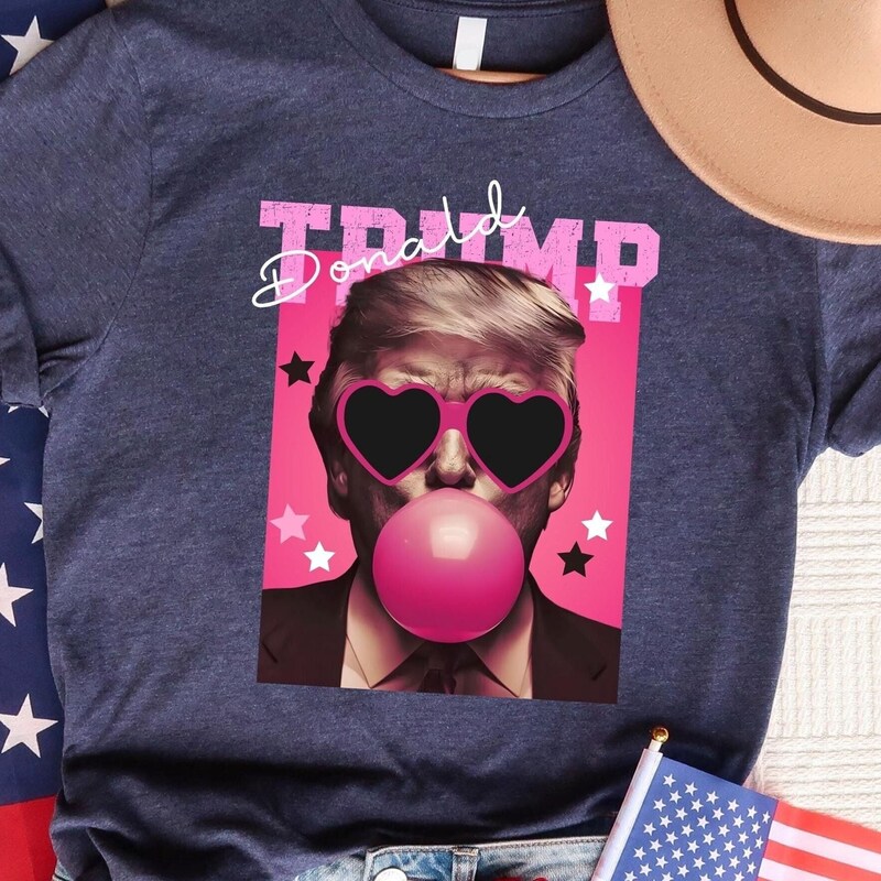 Bubble Gum Trump T Shirt - Etsy