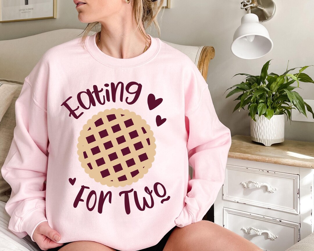 Eating for Two Shirt, Pregnancy Announcement Shirt, Pregnancy Reveal ...