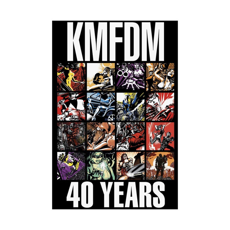 KMFDM 24x36 Poster - Etsy