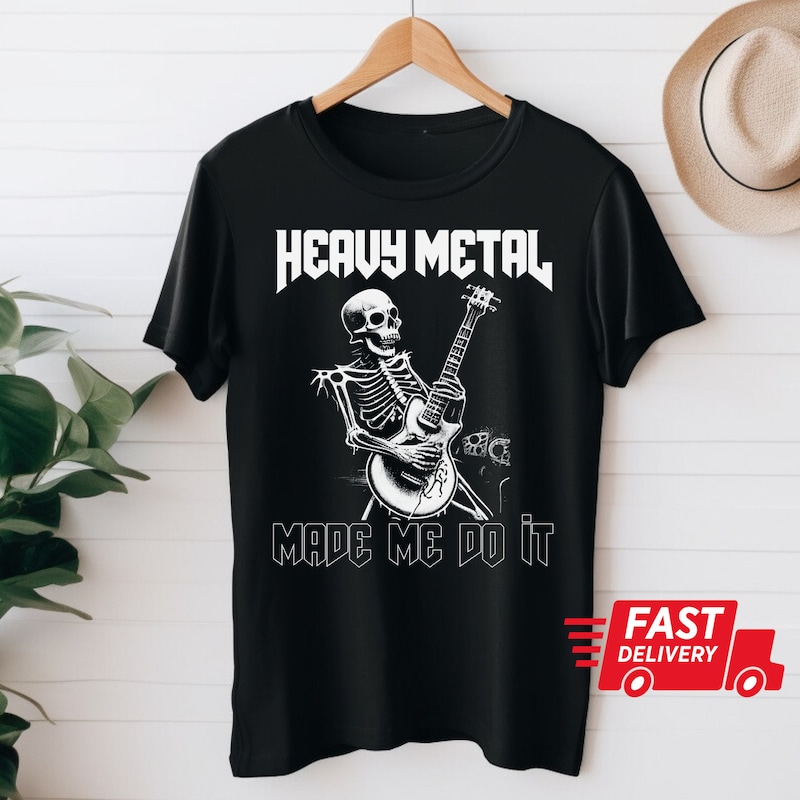 Heavy Metal Shirt - Etsy
