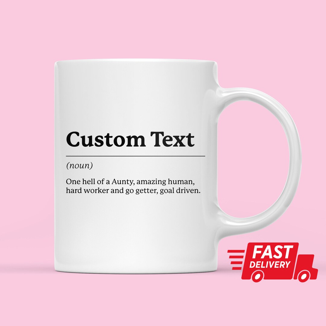 Personalize Name Coffee Mug With Custom Definition, Personalized Name Definition Mug, Custom ...