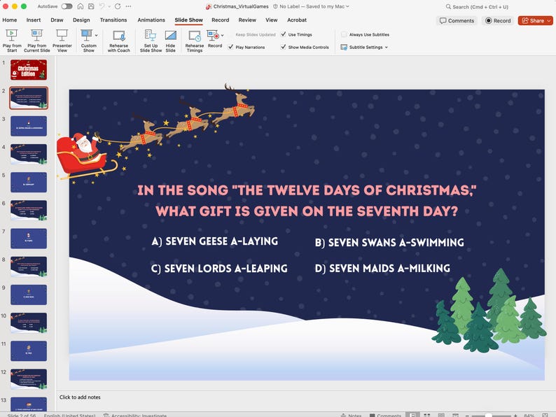 Virtual Christmas Party Games | Team Building Activities | Holiday ...