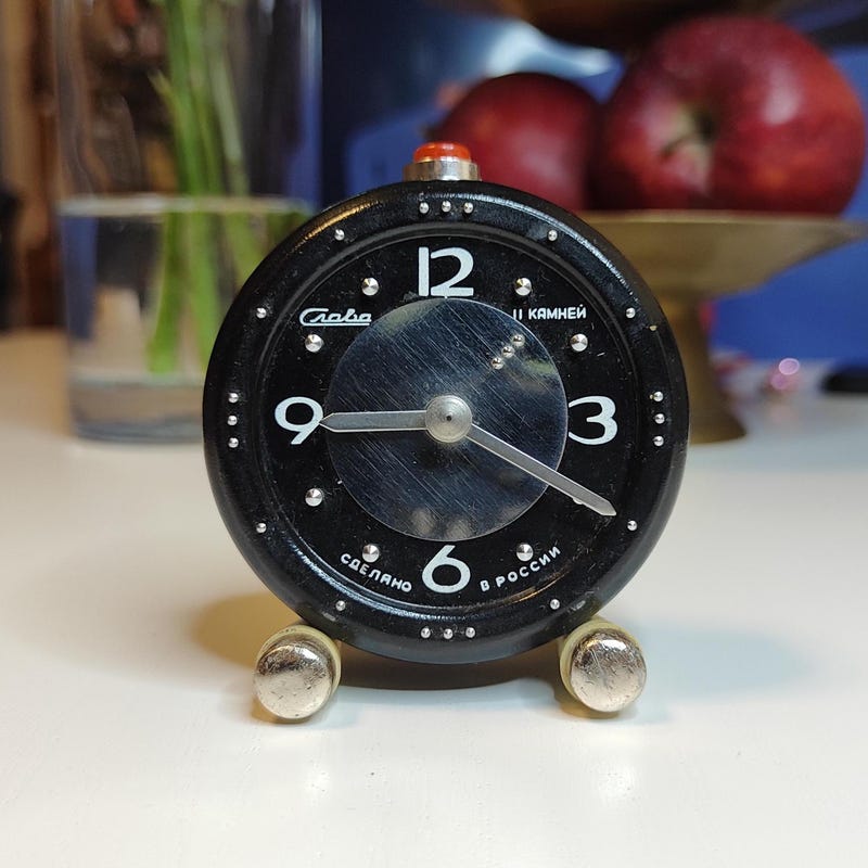 Russian Alarm Clock - Etsy