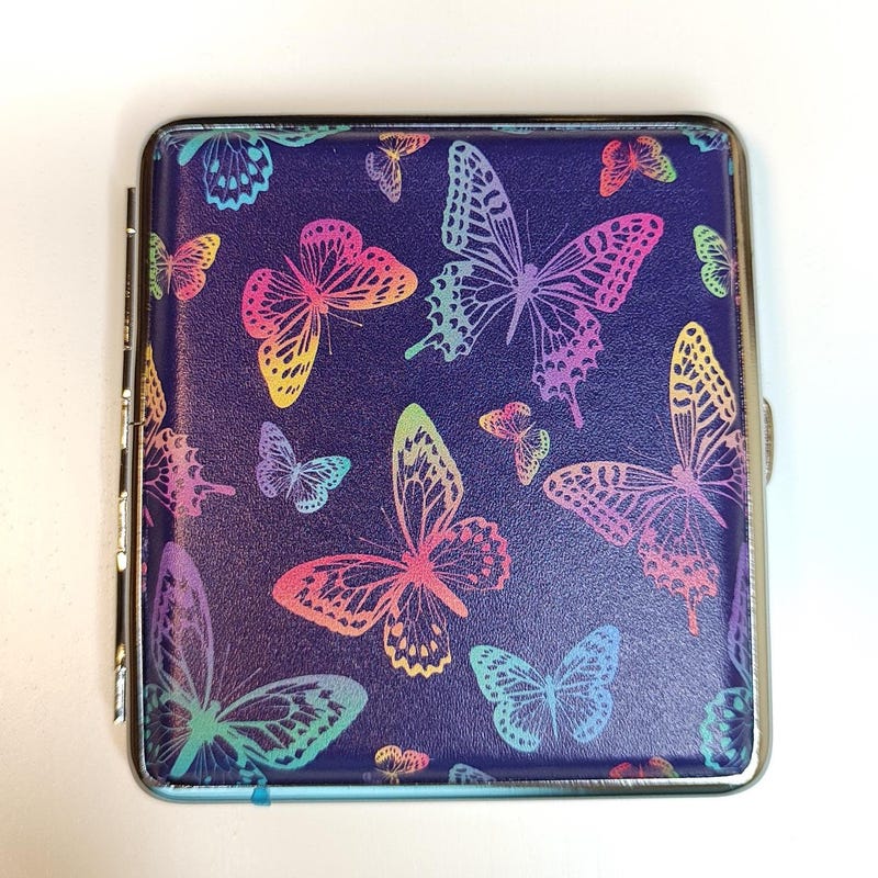 Metal Cigarette Case - Etsy